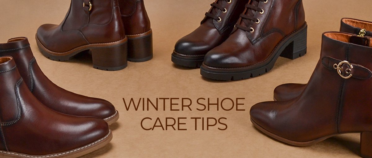 Shoe care tips for the winter season